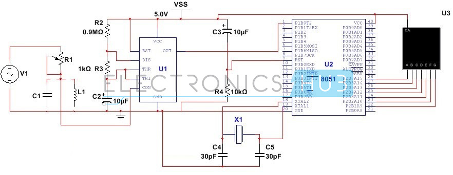 LC Meter Circuit using 555 Timer - 亚博app更新